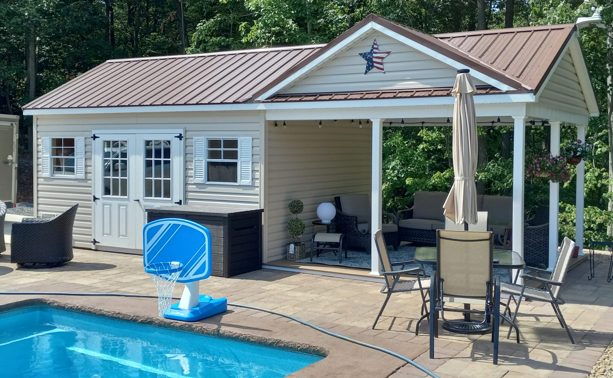 Pool Sheds - Eden Mill Buildings